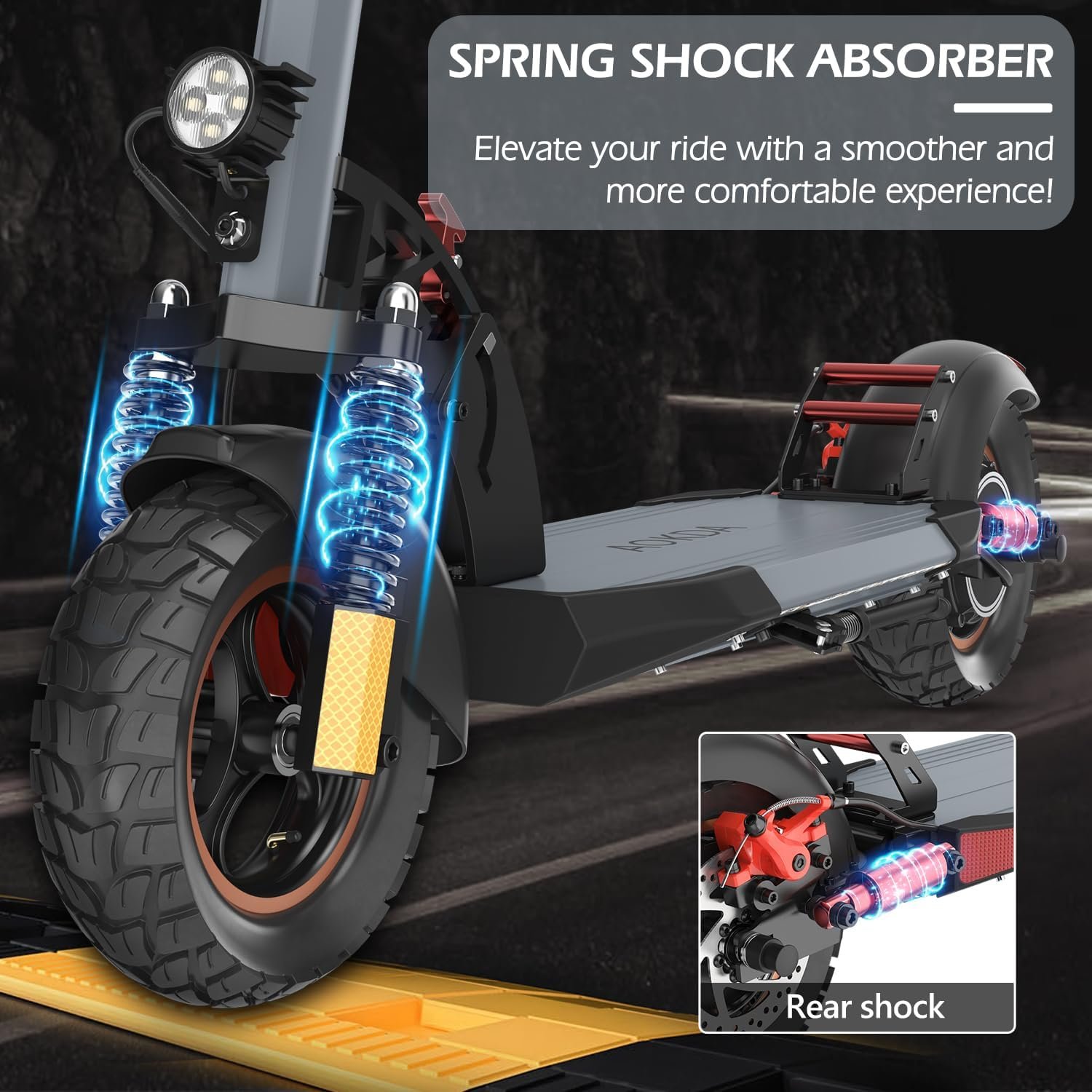 AOKDA A1 Electric Scooter (Off-Road model) - EpoweredMotion